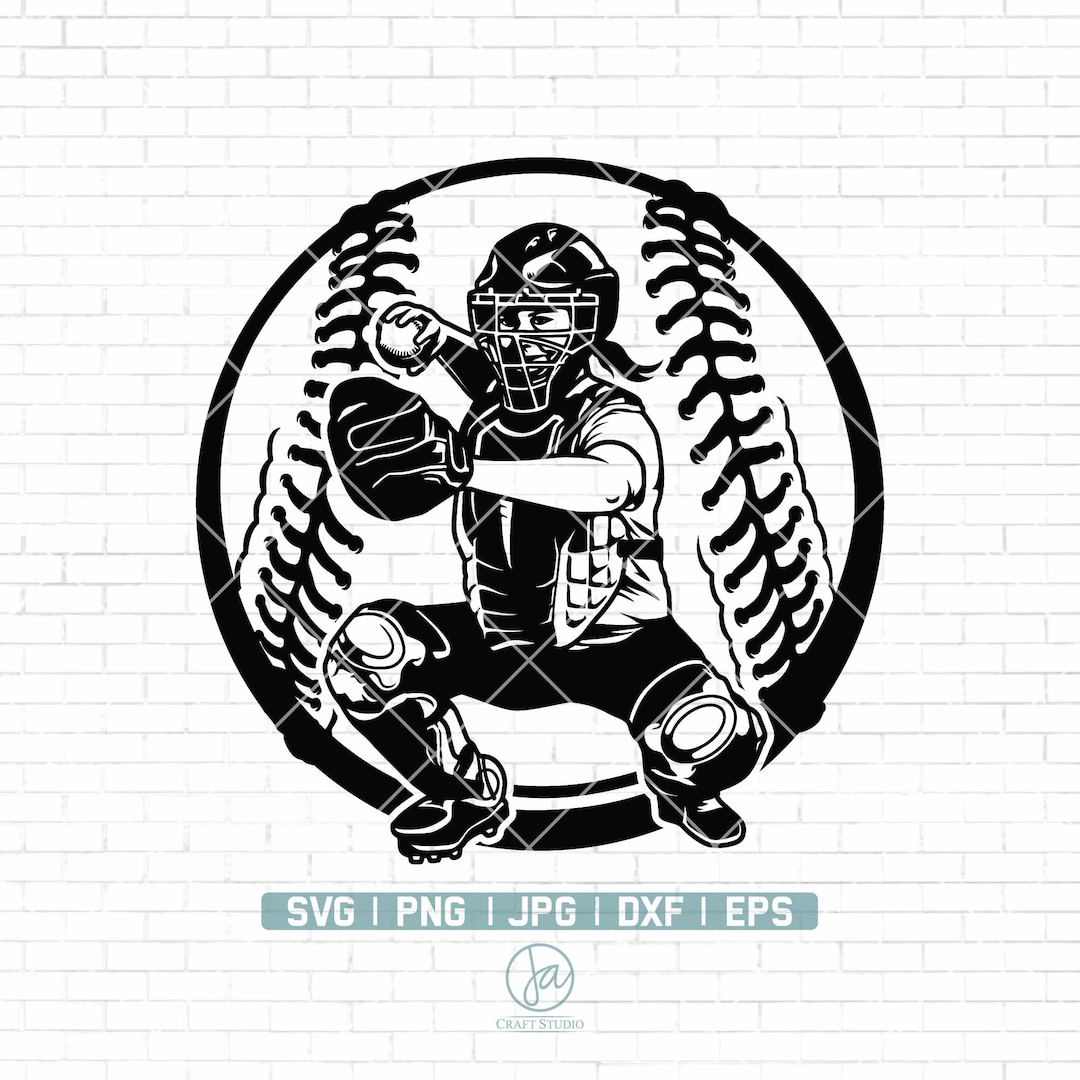 Softball Player Svg | Softball Svg | Softball Clipart | Softball Sport ...
