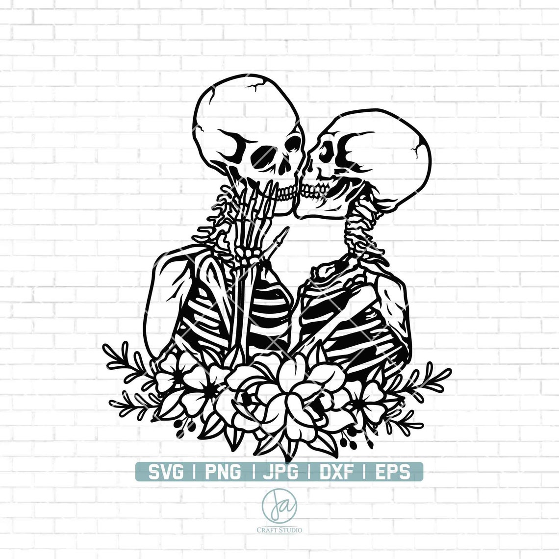 Skull Lovers Svg Lovers Svg Skull Svg Skull Couple Svg - Etsy