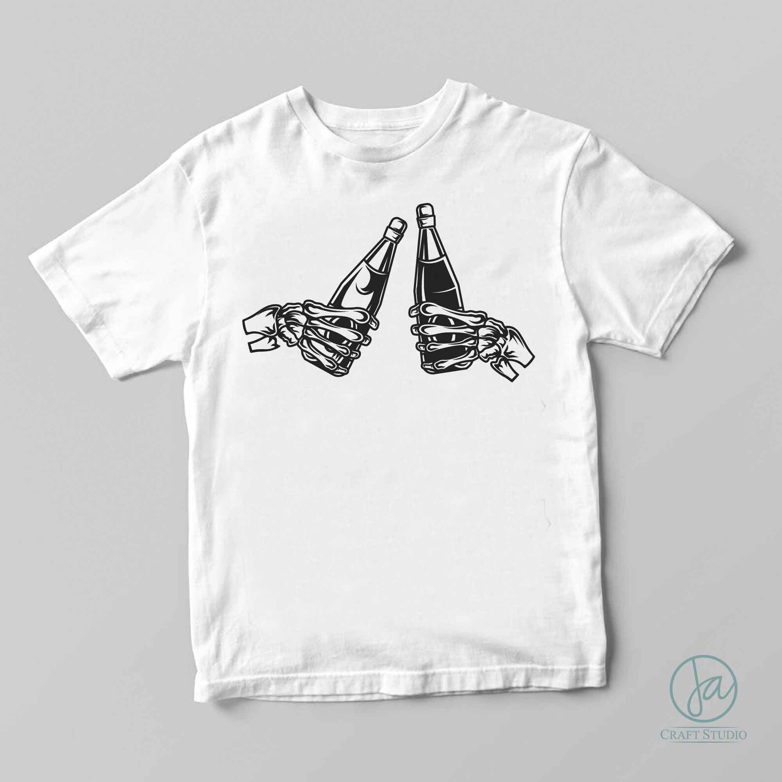 Skeleton Cheers SVG Toast SVG Skeleton Hand Holding a Beer - Etsy