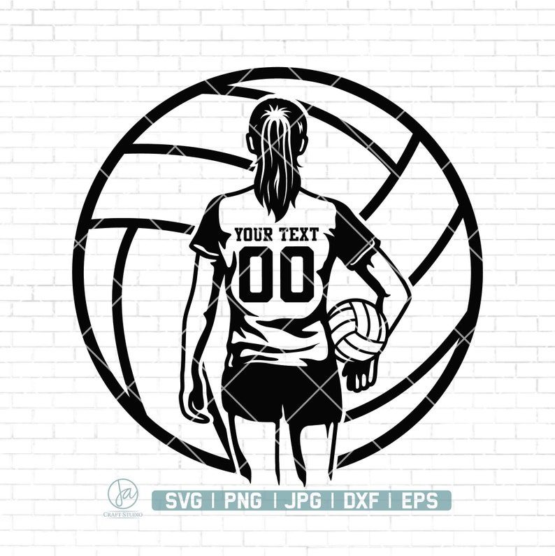 Personalized Name Svg, Volleyball Player Svg, Volleyball Mom Svg ...