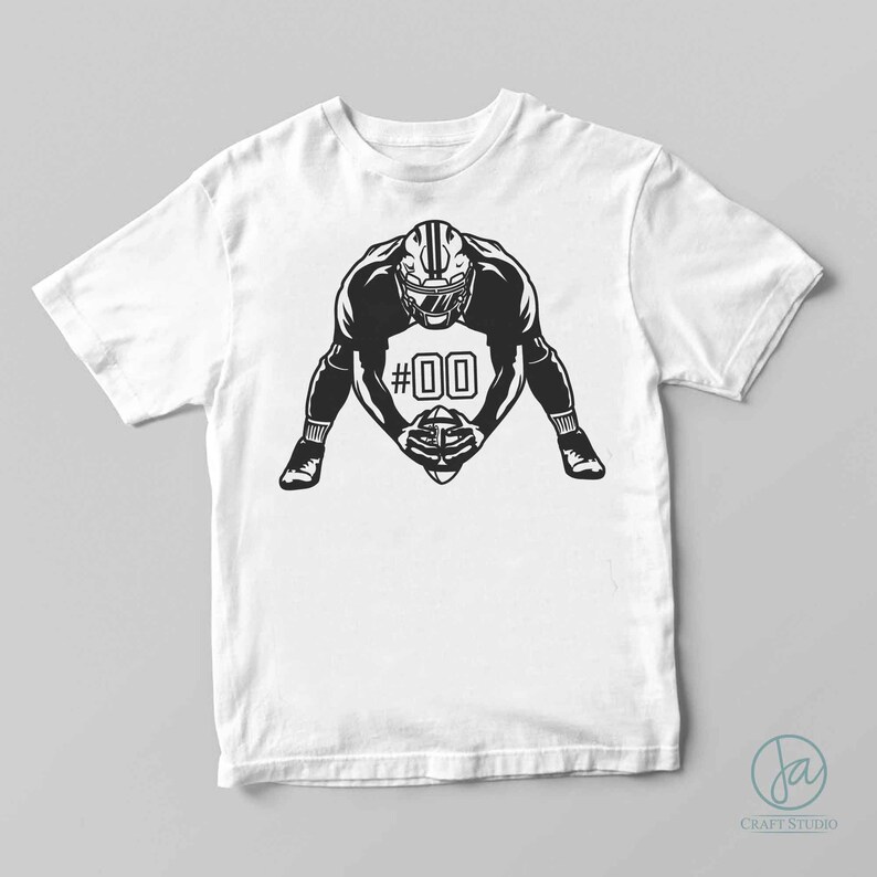 Customized Football Player Svg | American Football Svg | Football Name ...