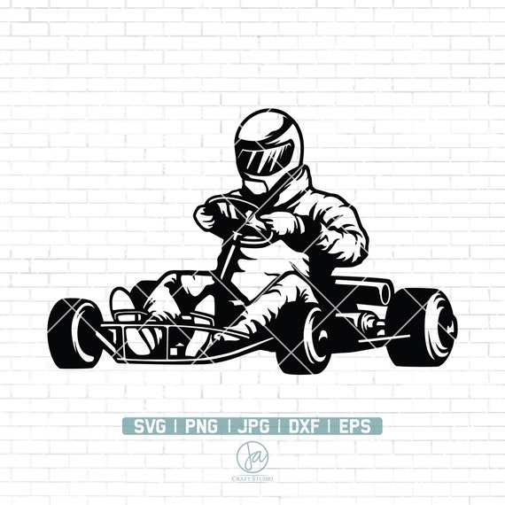 Go Kart Racing Clip Art