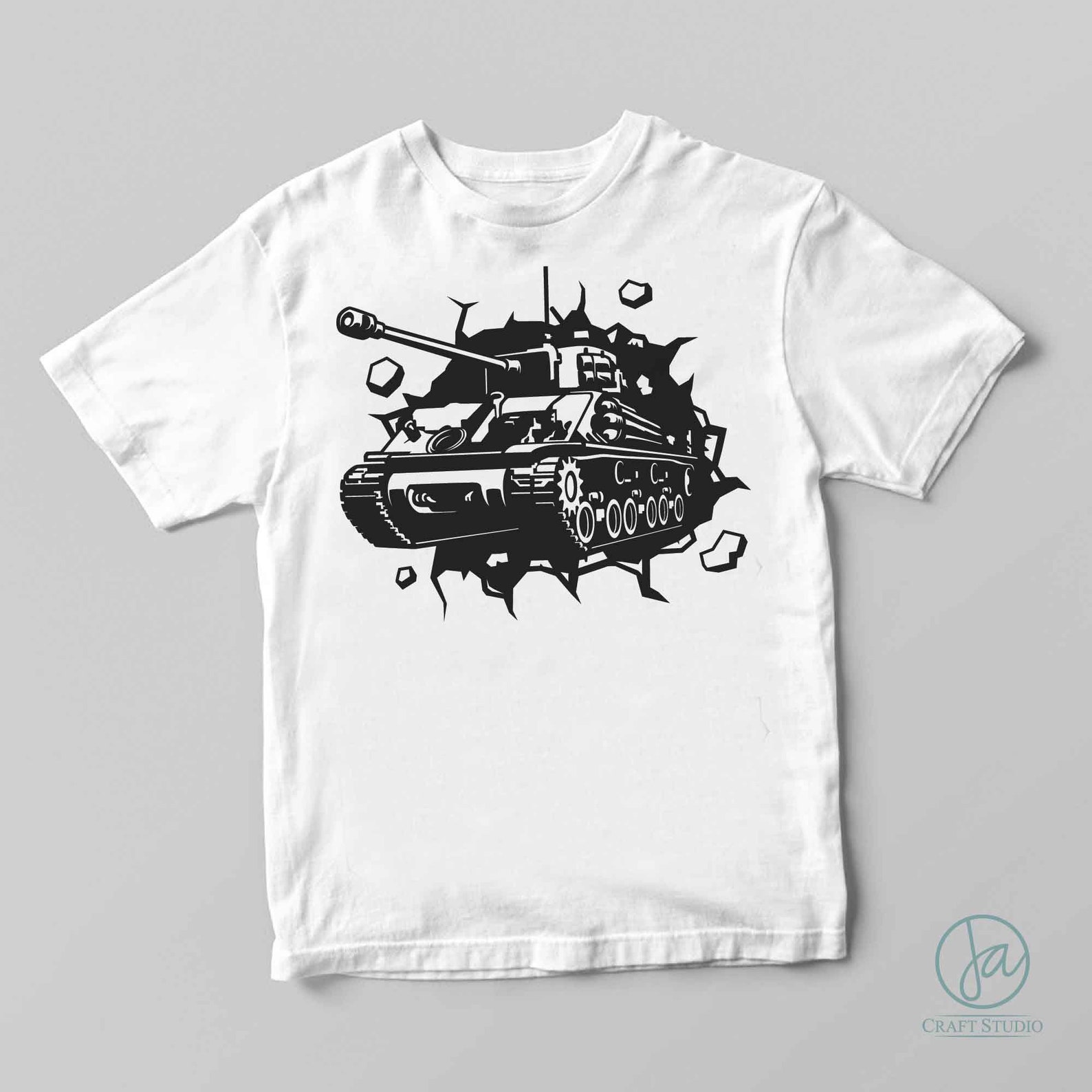 Smashing Tank SVG | Military Tank Svg | Army SVG | Marine Tank Svg ...