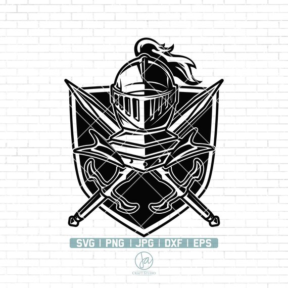 Knight SVG Knights Mascot Svg Knighthood Svg Swordsman - Etsy