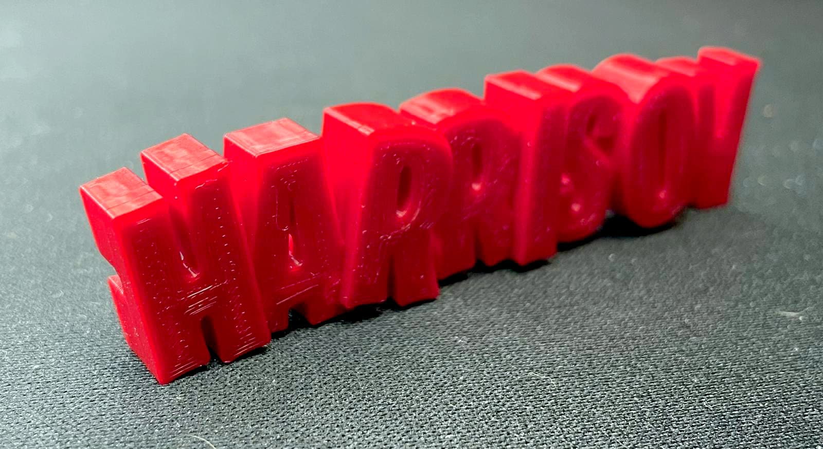 3D Printed Name Tags for Charging Cables Customizable Font and - Etsy