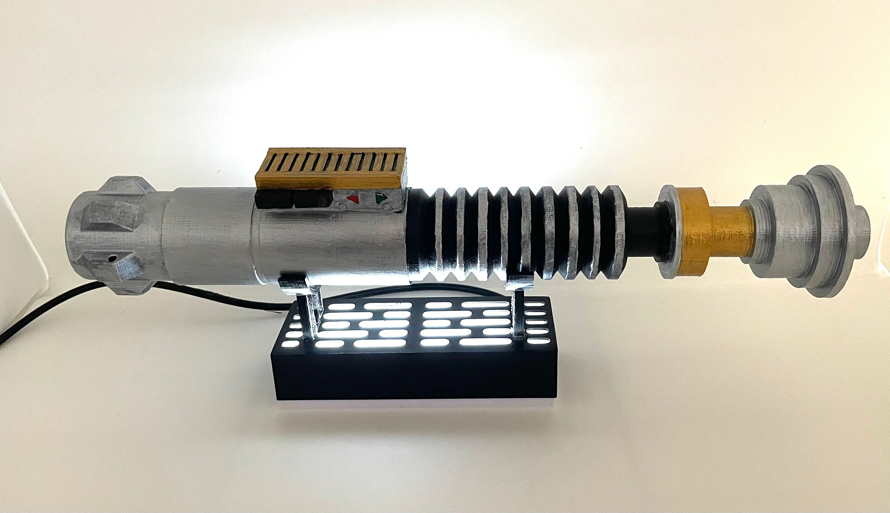 3D Printed Luke Skywalker Lightsaber Light up Stand - Etsy Canada