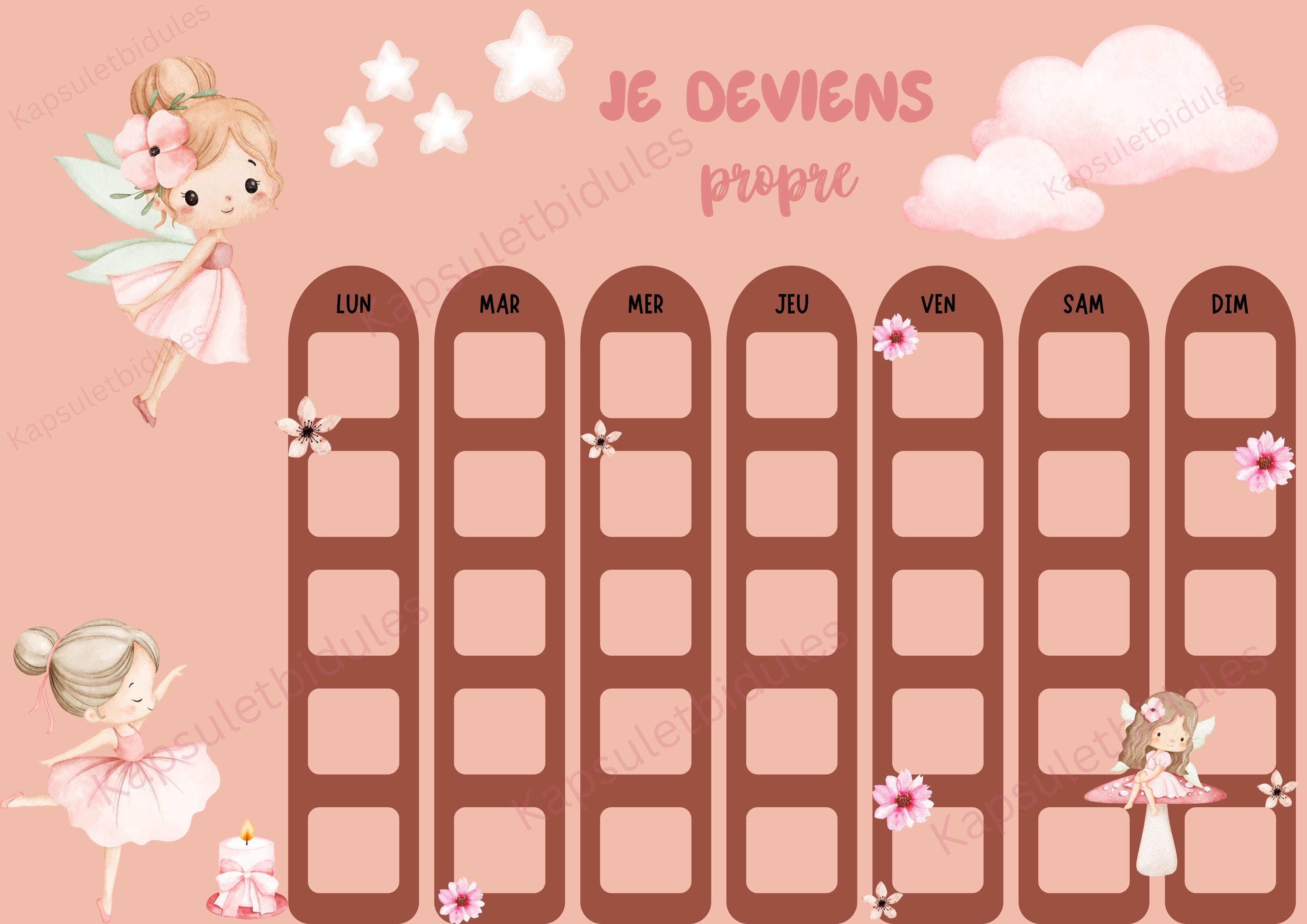 Toilet Training Chart - Etsy