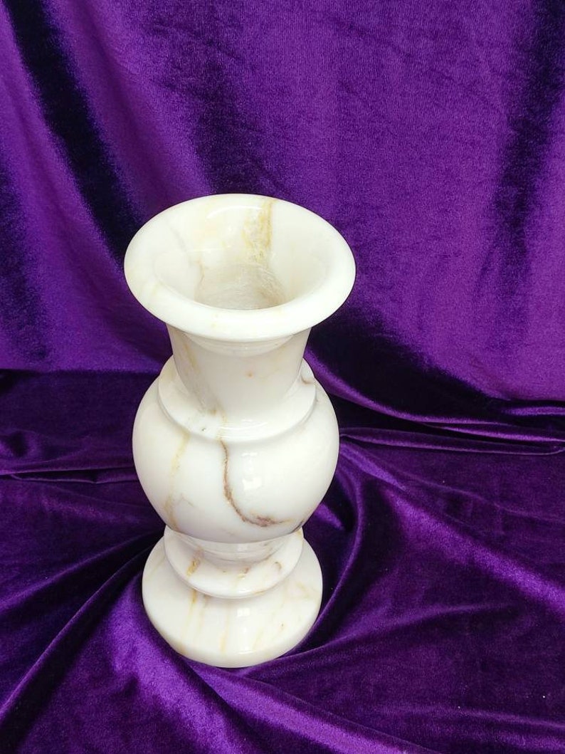 Big Size Marble Vase is Handmade From Real Marble Sugar Marble - Etsy