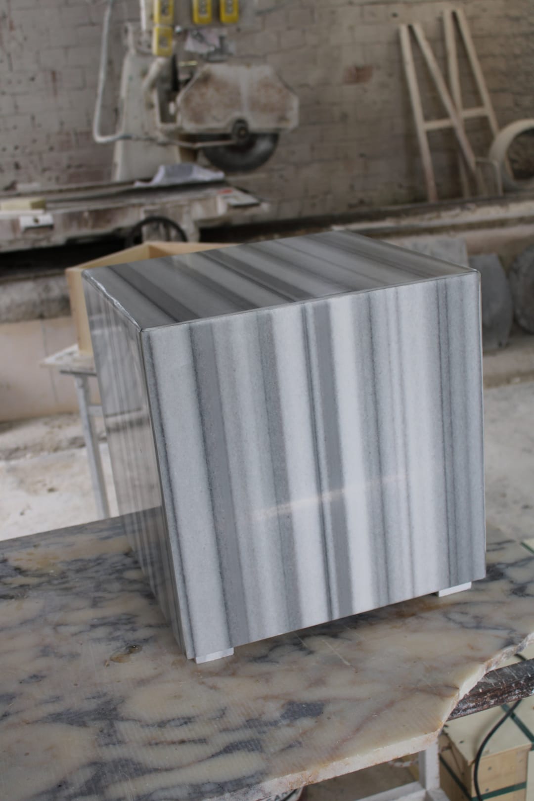 Marmara Marble Cube Coffee Table Side Table Marble Coffee Table It is ...