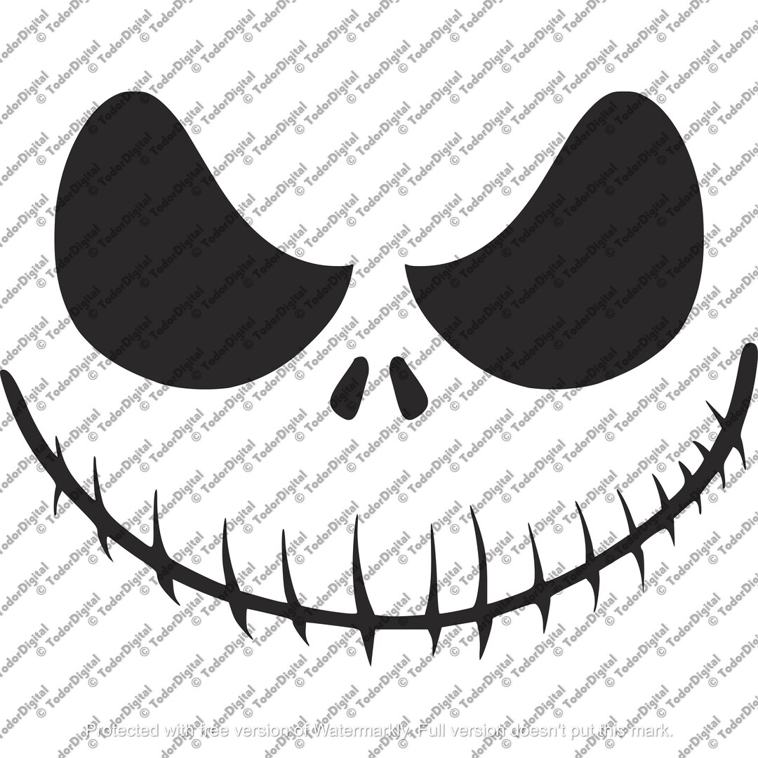 Ghoul Smile SVG: Halloween Cricut & Silhouette Cut File - Etsy