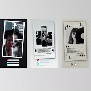 Pinned Quotes Stories - After Effects Template by Todordigital - Etsy