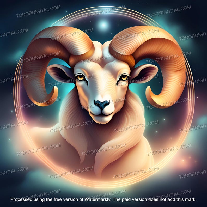 Zodiac Fantasy Digital Paper Bundle, Aquarius, Aries, Cancer, Capricorn, Gemini, Leo, Libra ...