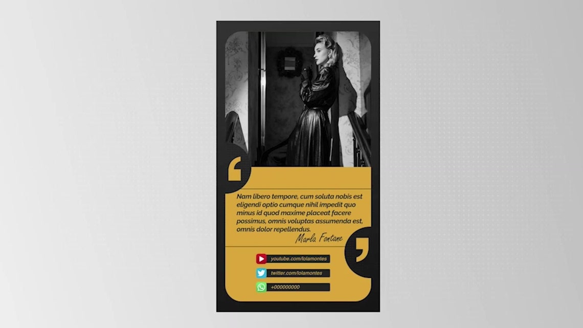 Pinned Quotes Stories - After Effects Template by Todordigital - Etsy