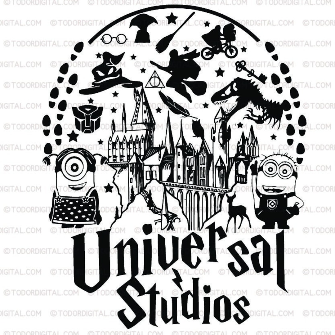 Universal Studios, Universal Studio SVG, Universal Studios Clipart ...