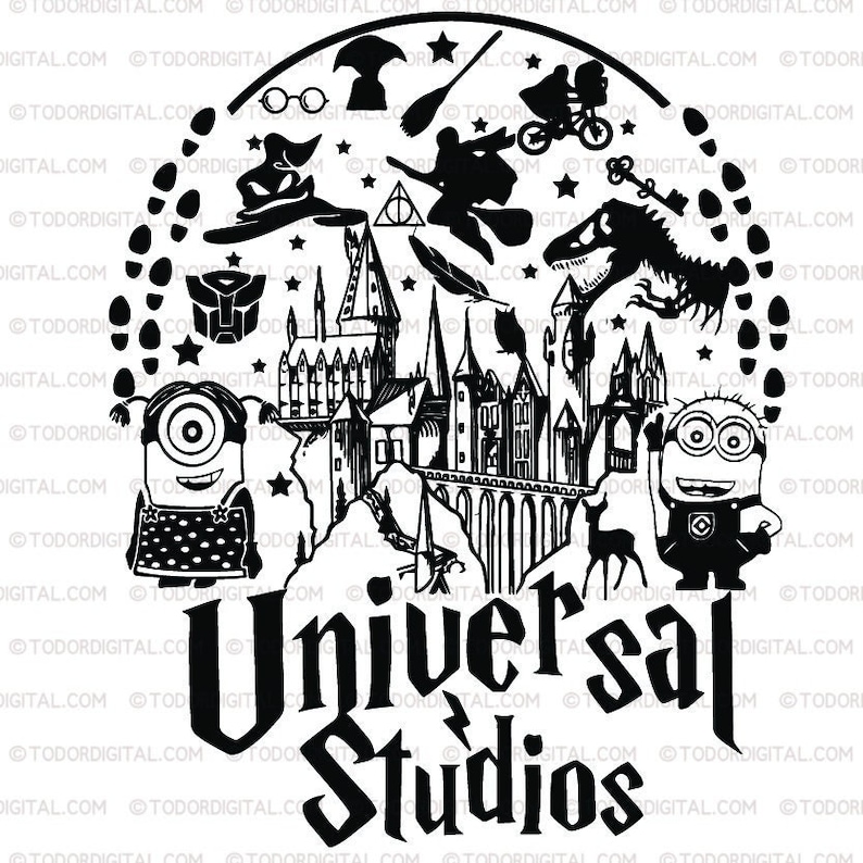 Universal Studios, Universal Studio SVG, Universal Studios Clipart ...