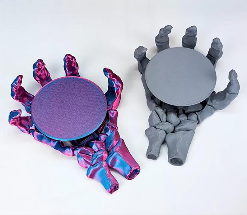 Skeleton Coaster, Skeleton STL File, Skeleton Coaster 3D Printable File ...