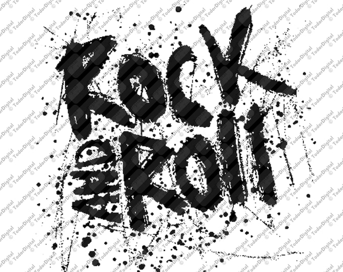 Rock and Roll Svg ,music Svg , Svg Clipart for Cricut, Svg Clipart, Svg ...