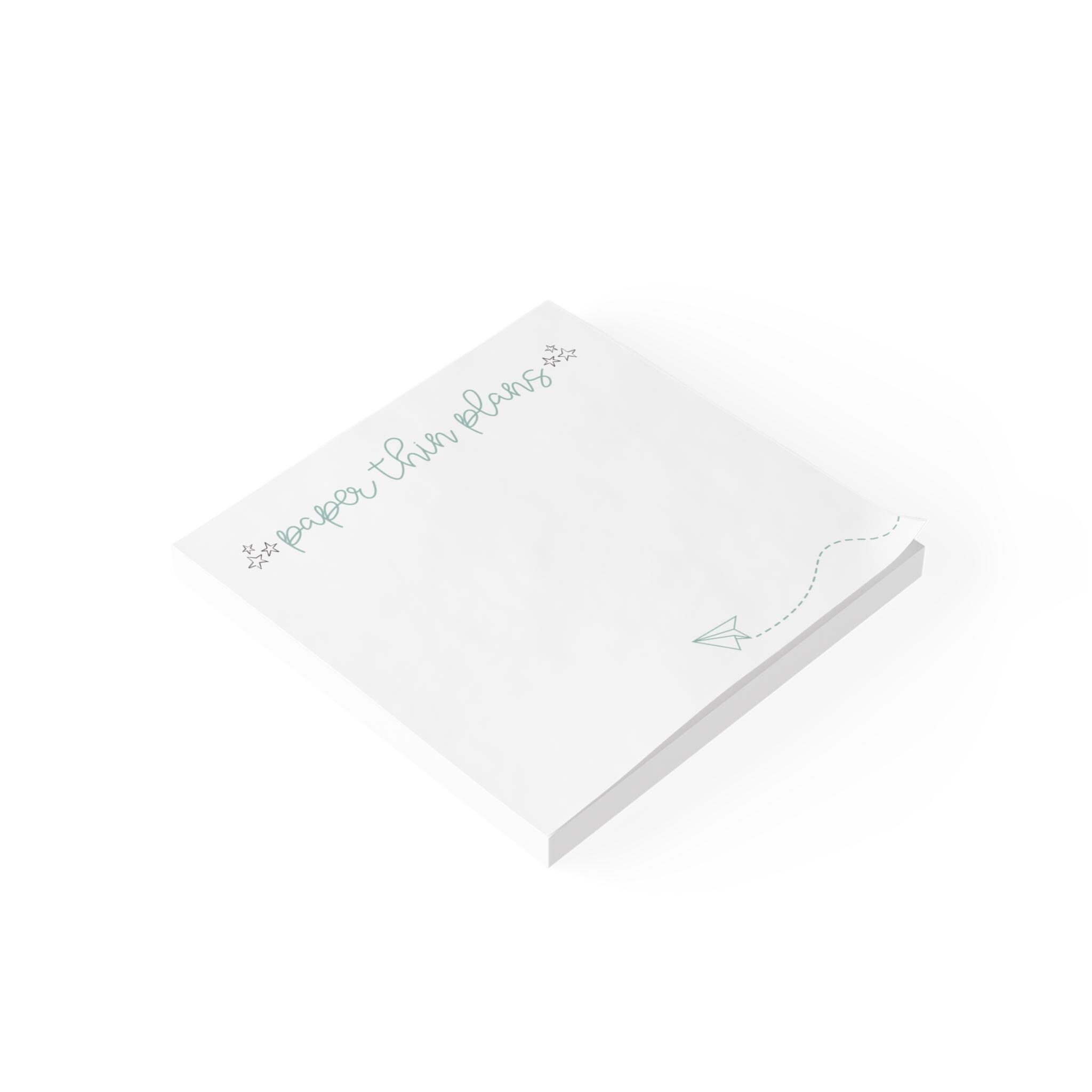 TS Post-it Notes, Paper Thin Plans Post-its - Etsy