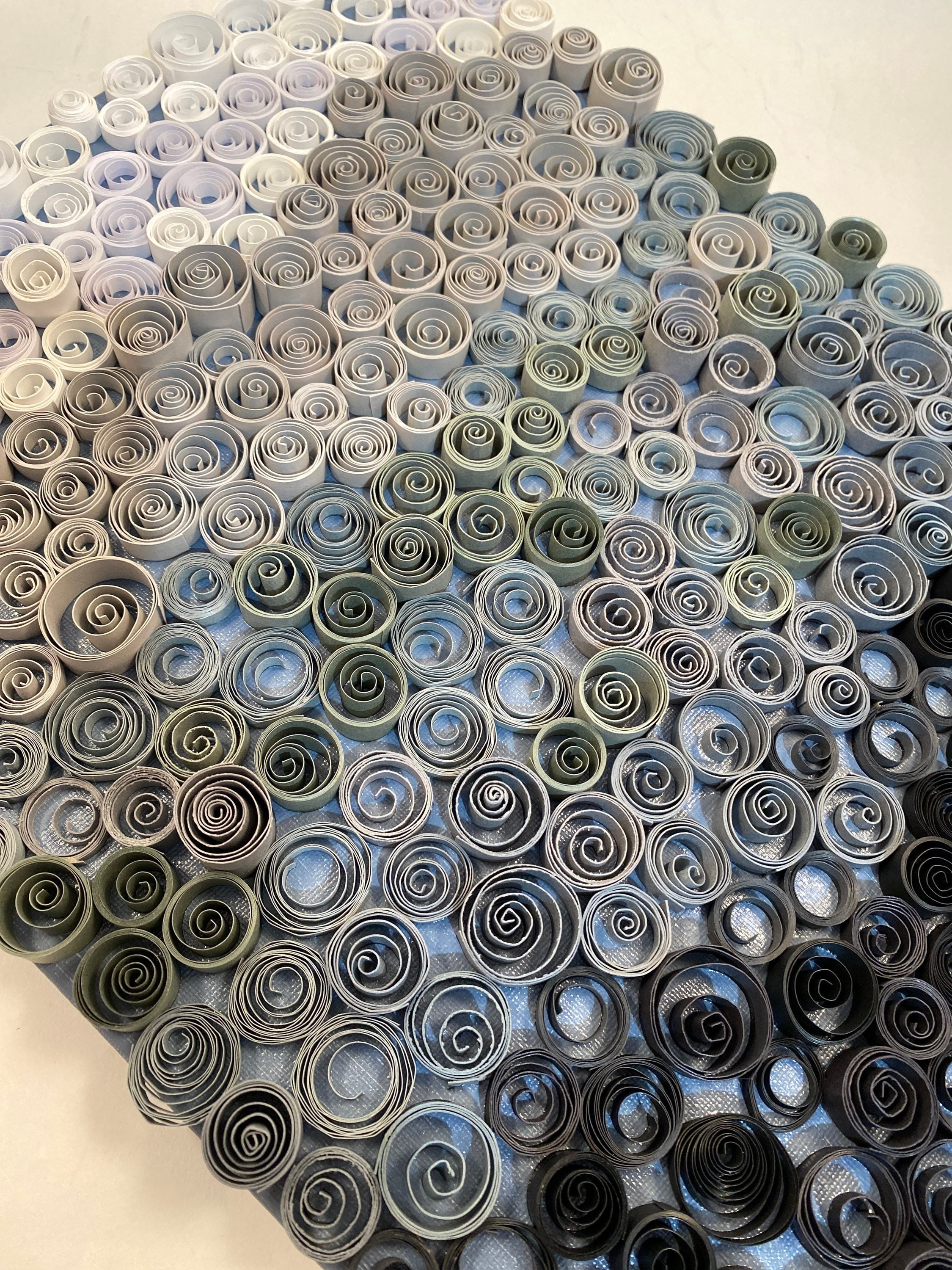 Abstract Quill - Black and White - Etsy