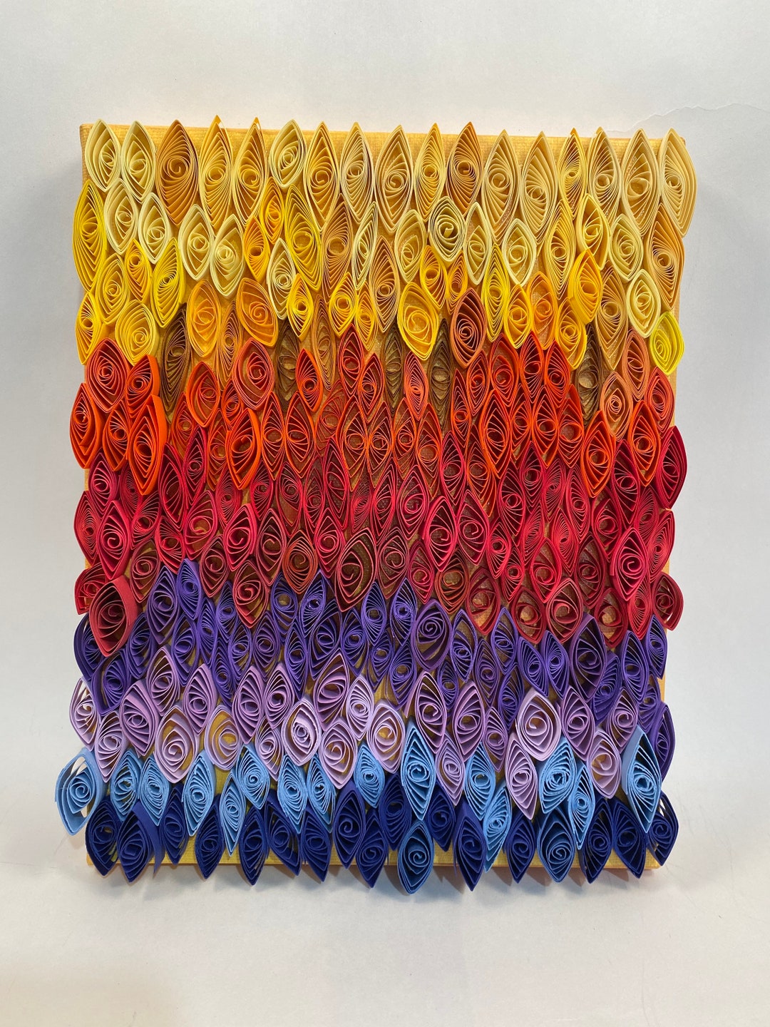 Abstract Quill - Sunrise, Sunset - Etsy