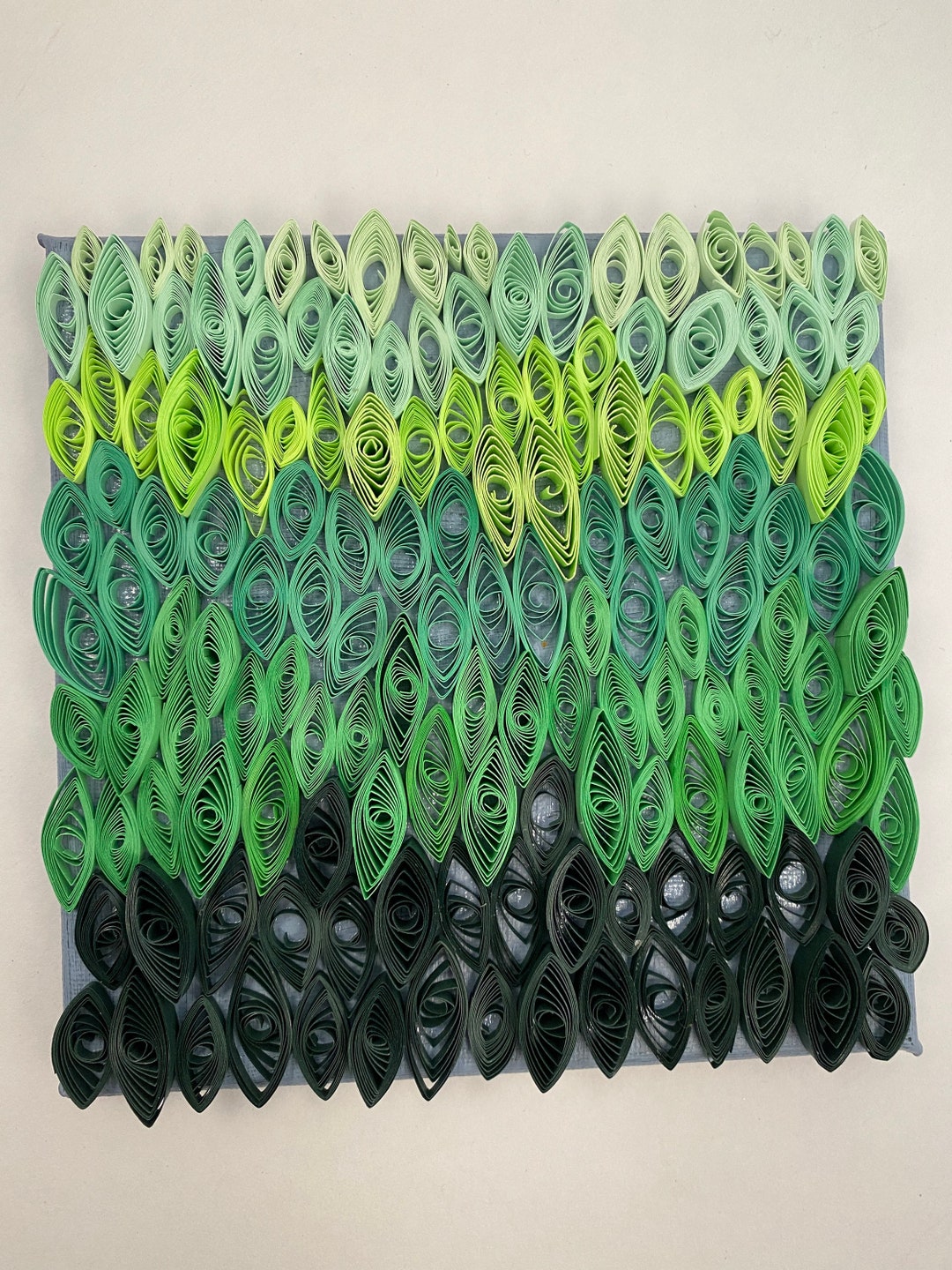 Abstract Quill - Greens - Etsy