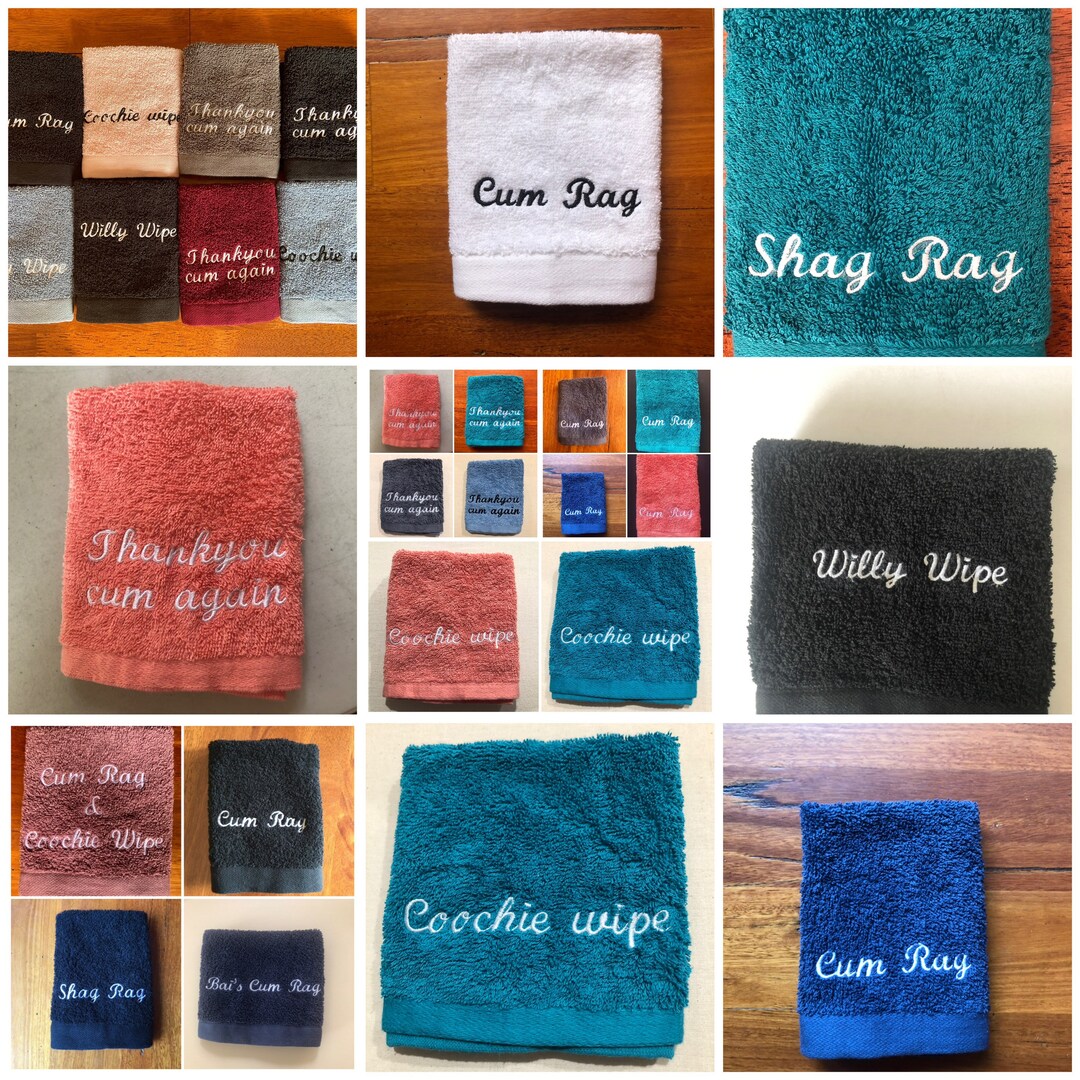 Cum Rag Shag Rag Thankyou Cum Again Willy Wipe Coochie - Etsy