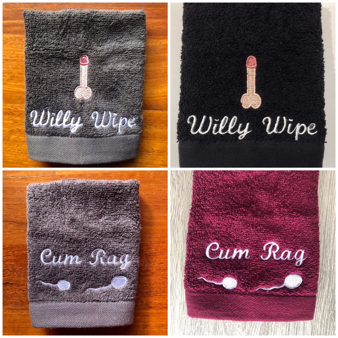 Cum Rag, Shag Rag, Thankyou Cum Again, Willy Wipe, Coochie Wipe, - Etsy