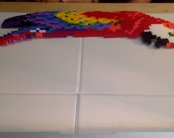 Perler Beads Parrot - Etsy