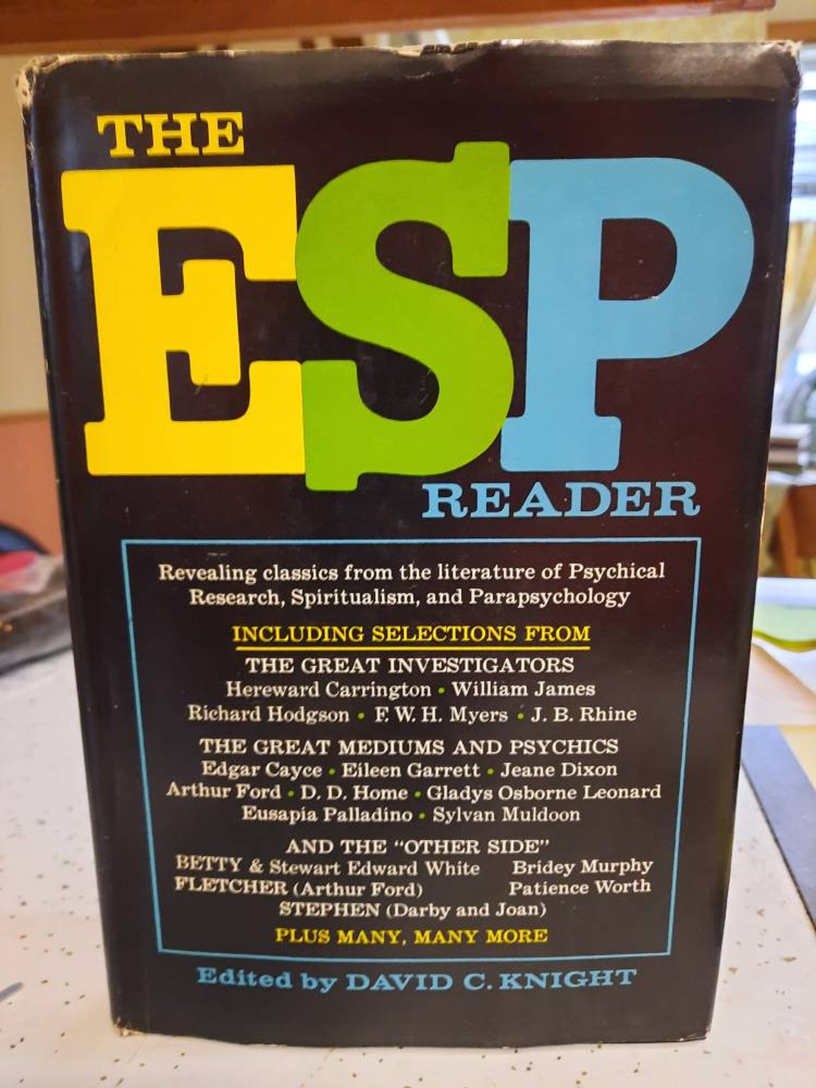 The ESP Reader. Hardcover Book Edited by David C Knight Published by ...