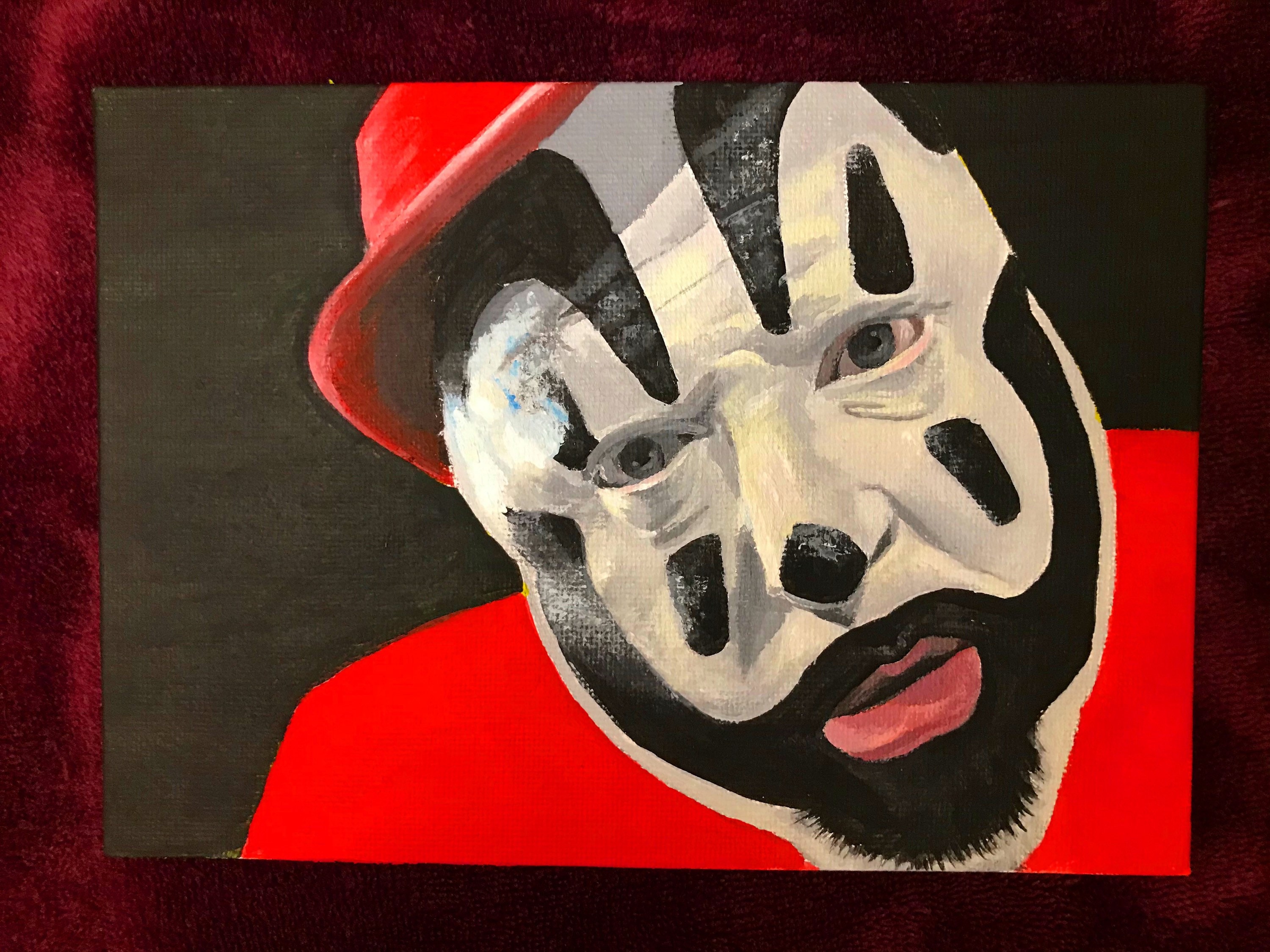 Violent J Drawing Violent J Prayer Candle – Tainted Saint LLC