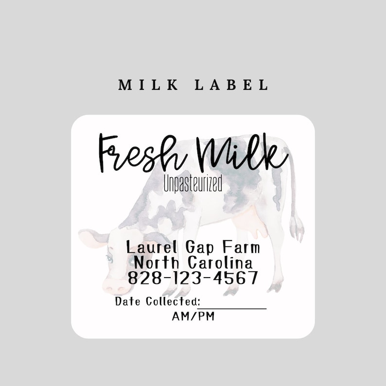 Farm Labels - Printed Farm Labels - Farm Label - Farm Product Label ...