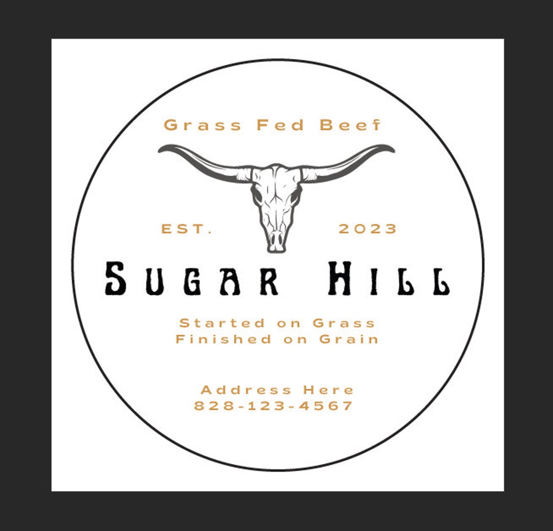 Meat Labels Meat Processing Fresh Meat Labels Beef Label Custom Meat ...