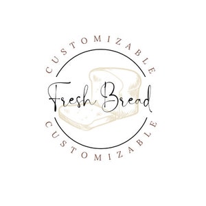 Customizable Bread Label - Fresh Bread - Bread Labels - Whole Wheat ...