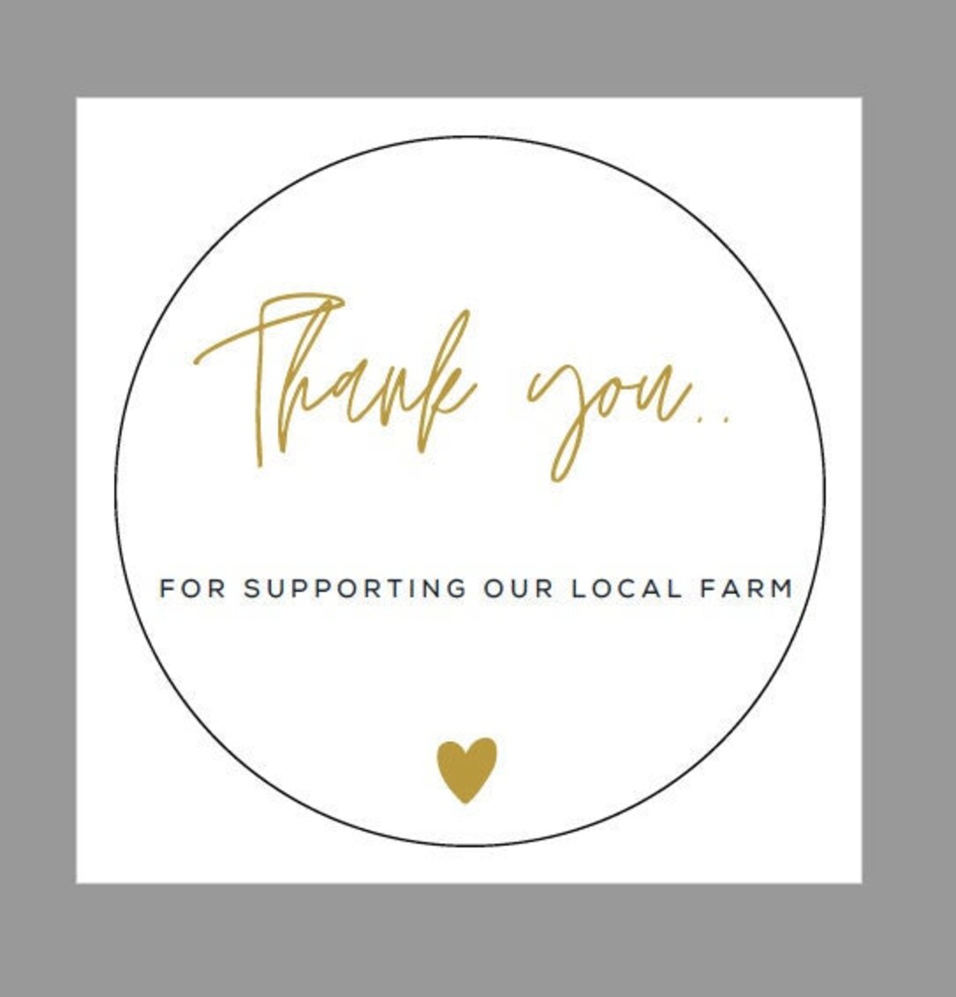 Farm Labels Printable Round Farm Label Farm Product Label Farm ...