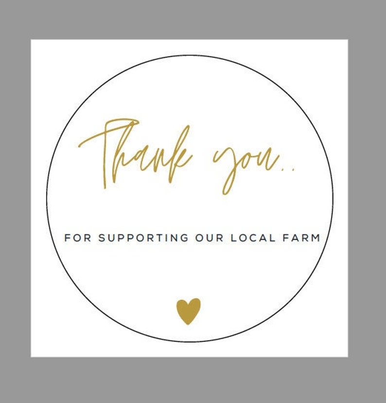 Farm Labels Printable Round Farm Label Farm Product Label Farm ...