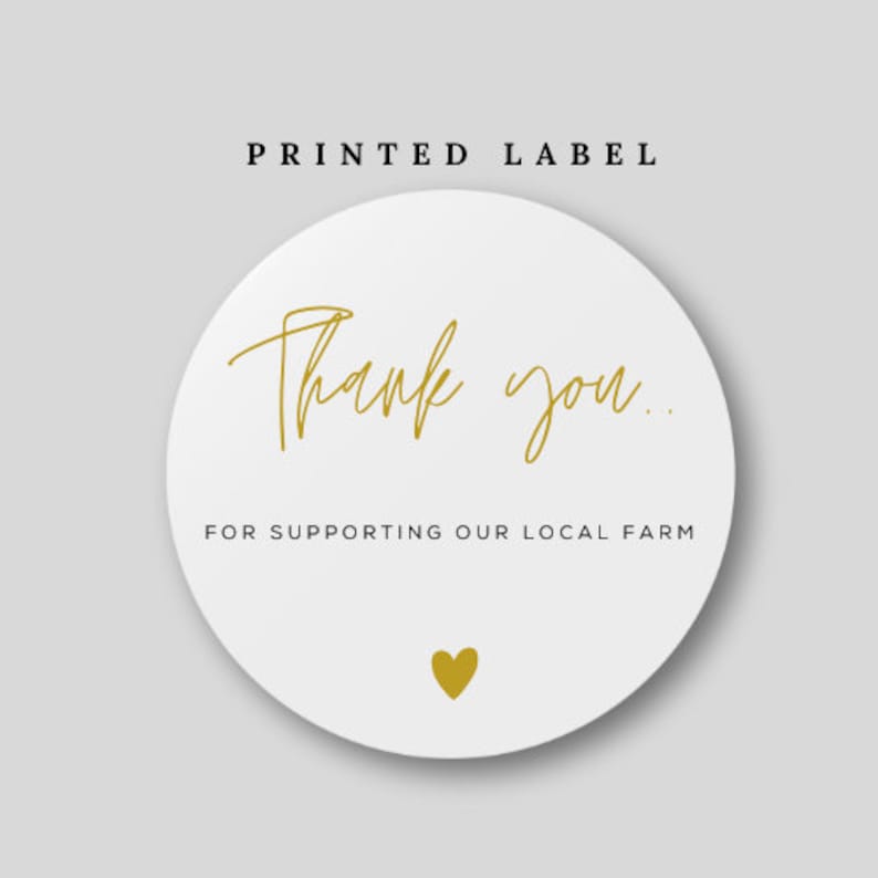 Farm Labels Printable Round Farm Label Farm Product Label Farm ...