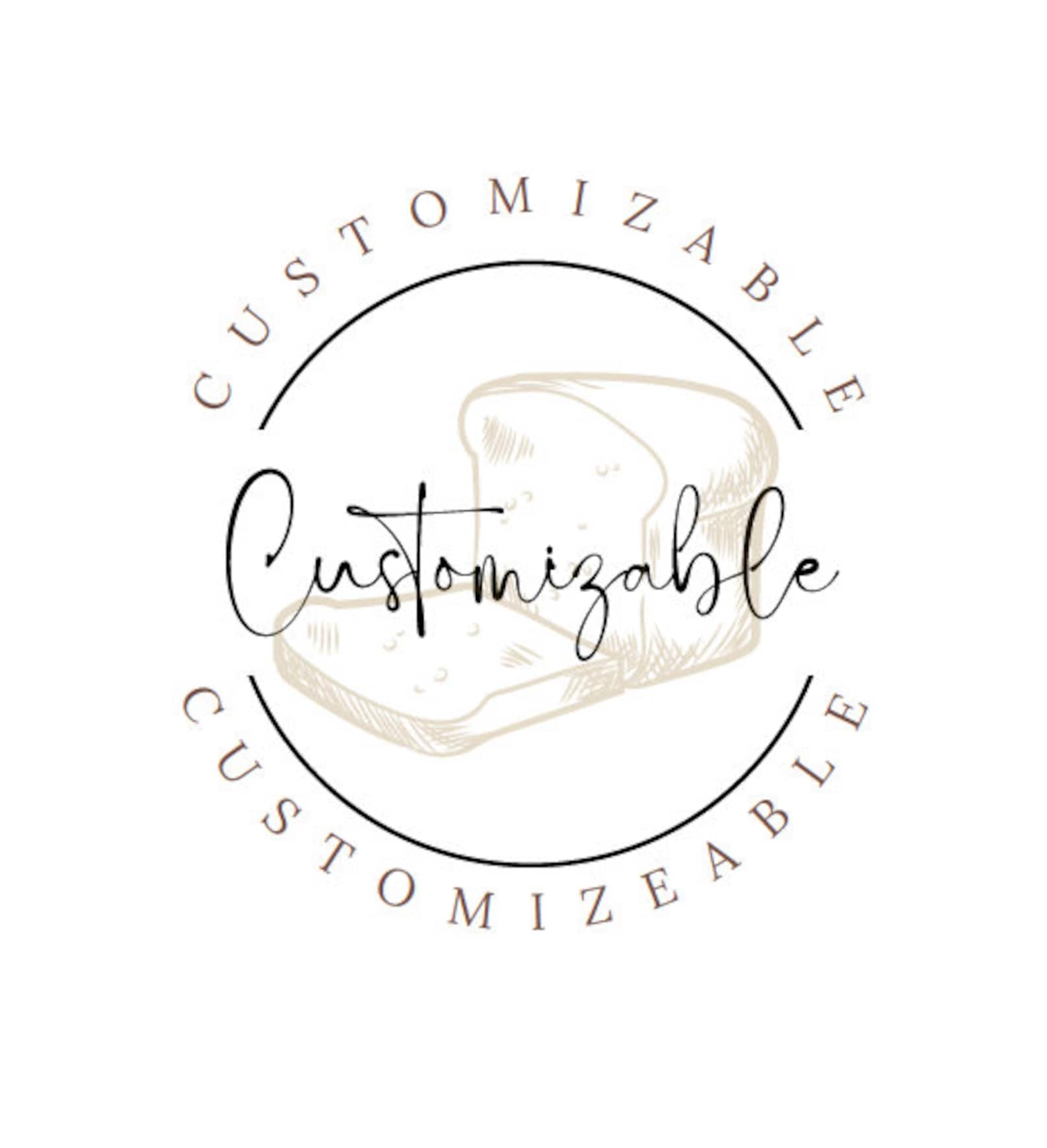 Customizable Bread Label - Fresh Bread - Bread Labels - Whole Wheat ...