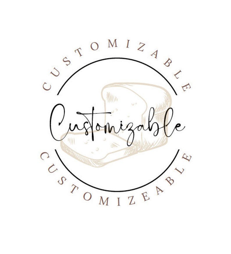 Customizable Bread Label - Fresh Bread - Bread Labels - Whole Wheat ...