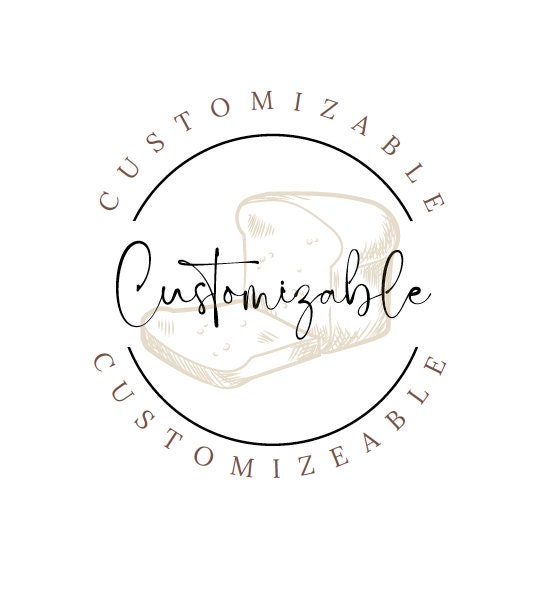 Customizable Bread Label - Fresh Bread - Bread Labels - Whole Wheat ...