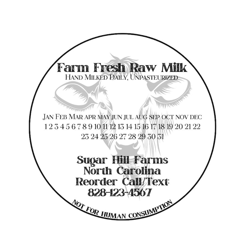 Fresh Milk Stickers - Milk Stickers - Farm Fresh Stickers -milk Carton ...