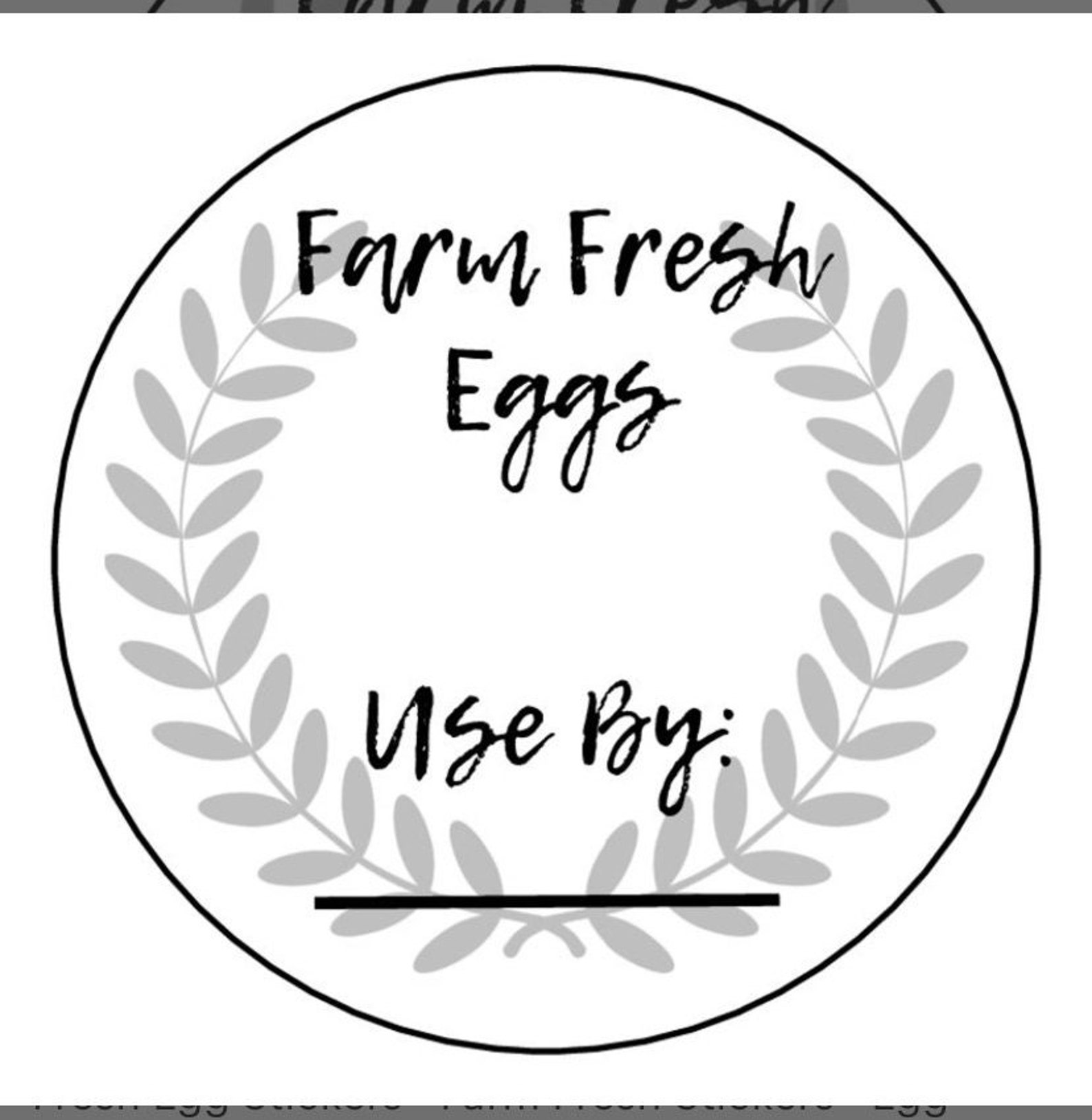Printed Farm Labels Egg Labels Farm Labels Milk Labels - Etsy