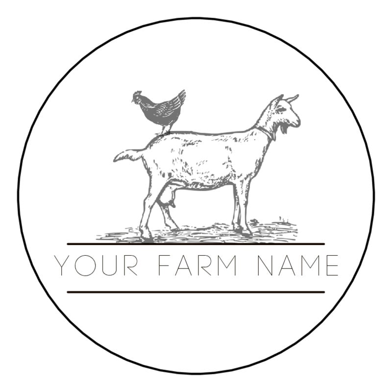 Farm Design - Digital Templates - Farm Product Label - Custom Design ...