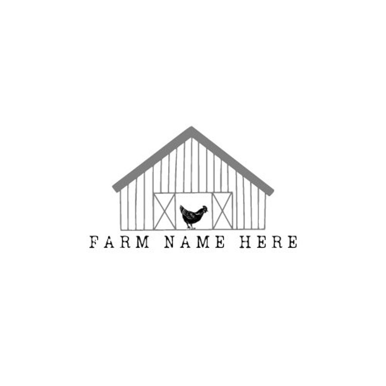 Farm Design Digital Templates Farm Product Label Custom Design Custom ...