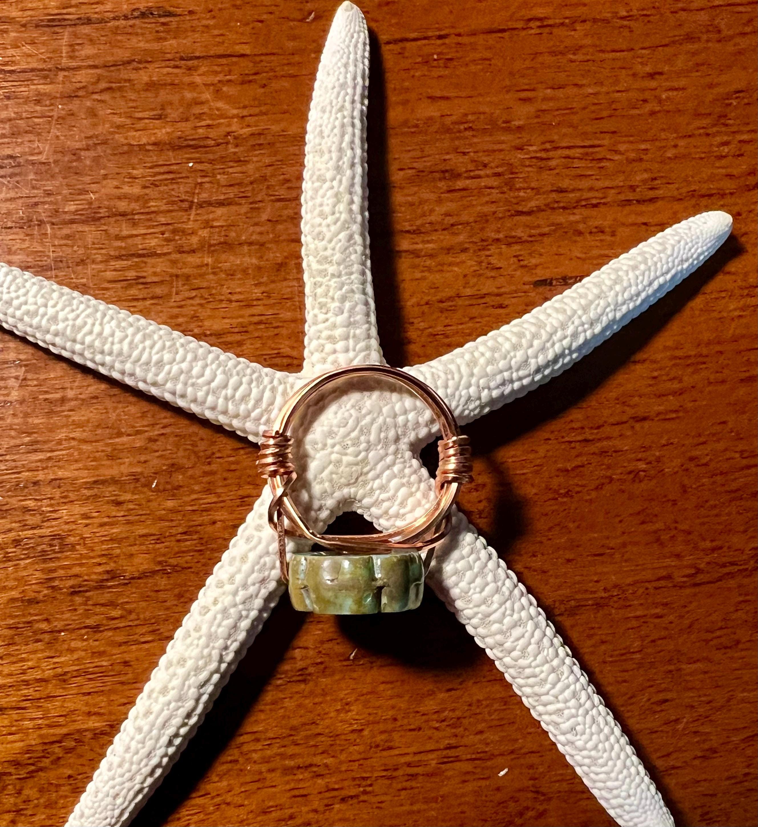 Ceramic Flower Ring - Etsy