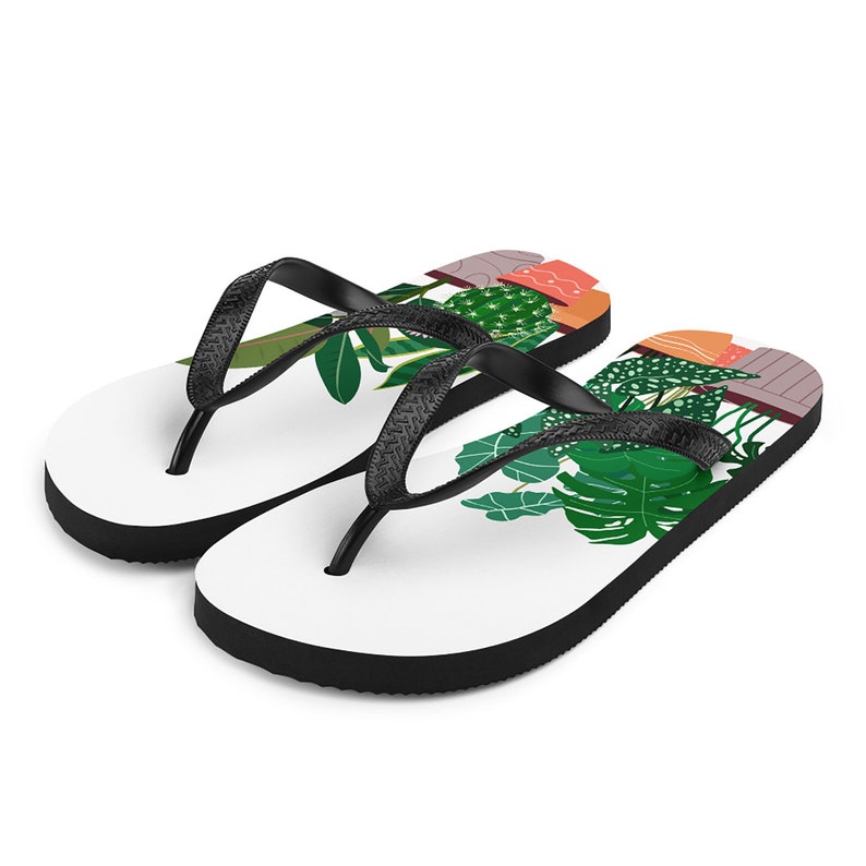 Plant Lover Flip Flops / Plant Mama Flip Flops / Plant Daddy Flip Flops ...