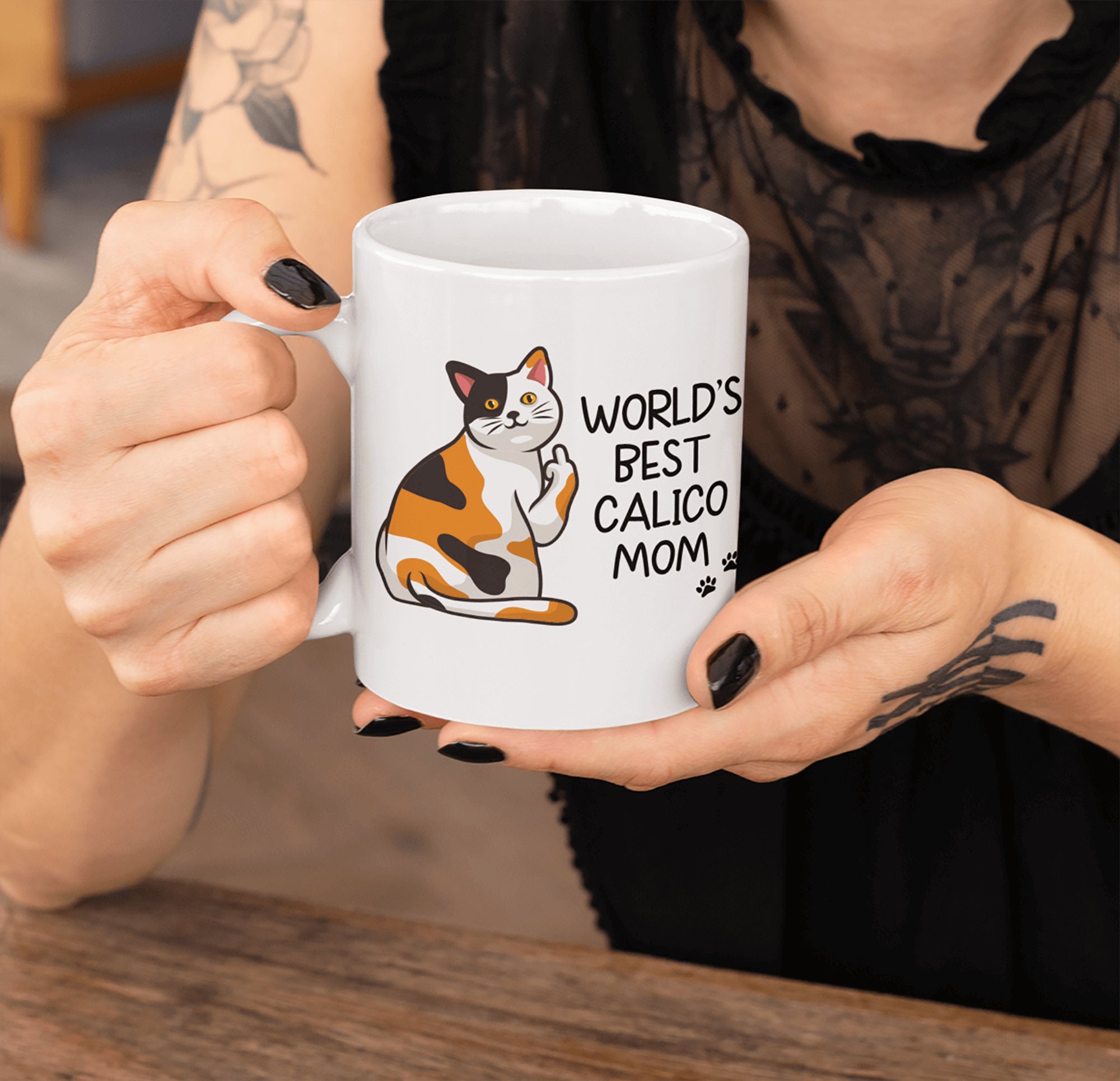 World's Best Calico Mom Coffee Mug / Calico Mom Gift / - Etsy