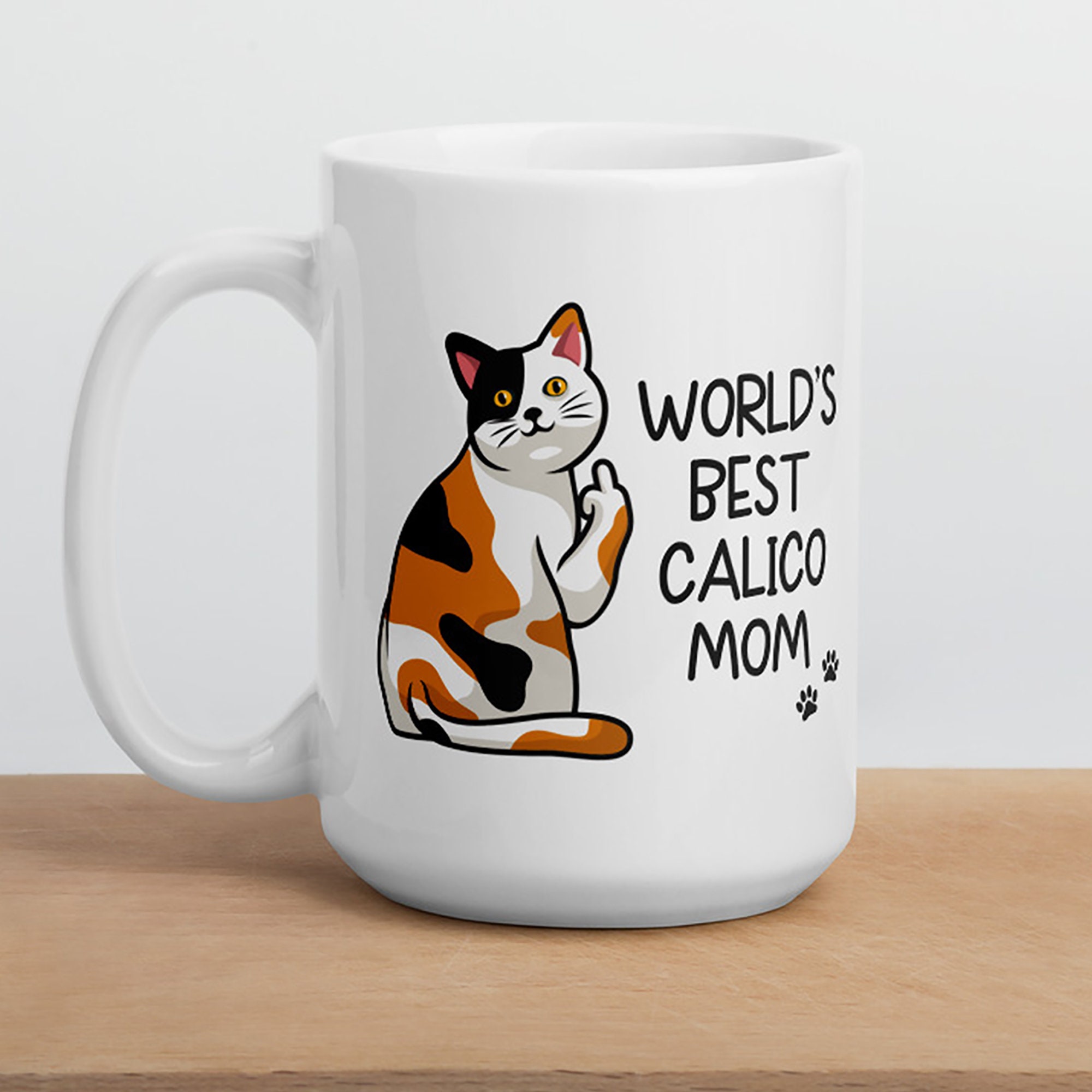 World's Best Calico Mom Coffee Mug / Calico Mom Gift / - Etsy