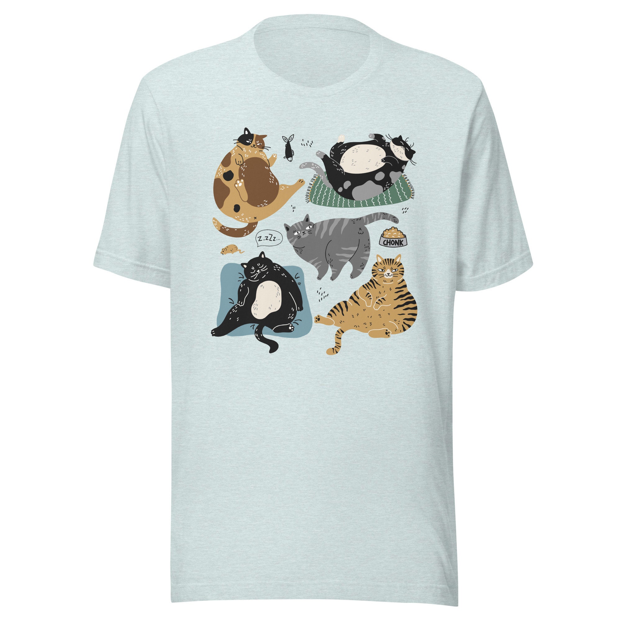 Chonk Cat Tshirt / Chonk Tee / Funny Cat Shirt / Cat Mom Gift / Cat Dad ...