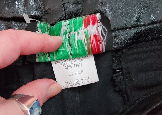 Lip Service ALIEN SKIN 2002 Rare Pants PVC sz Large J… - Gem