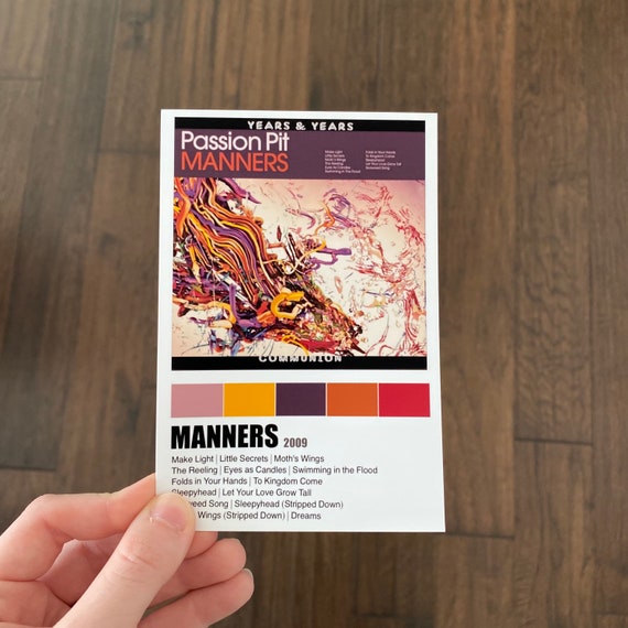Passion Pit Manners Bonus Track Album Cover